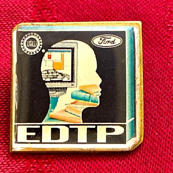 Vintage | Jewelry | Vintage Edtp Educational Training Program Ford Pin ...